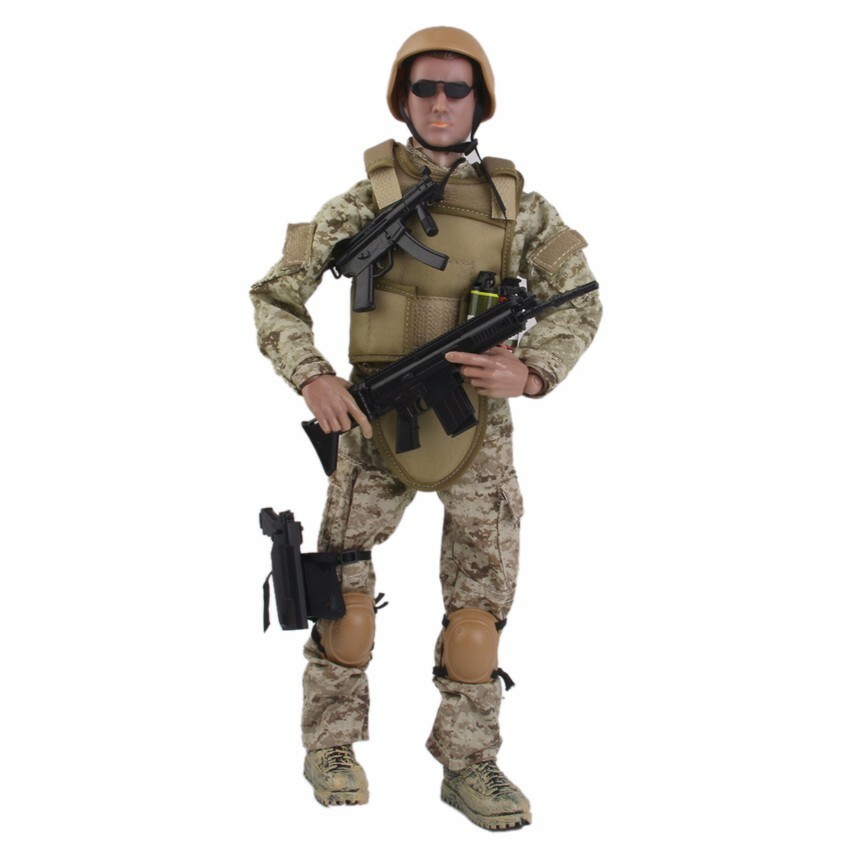 12'' American Military Soldiers Special Forces Army Man Action Figures ...