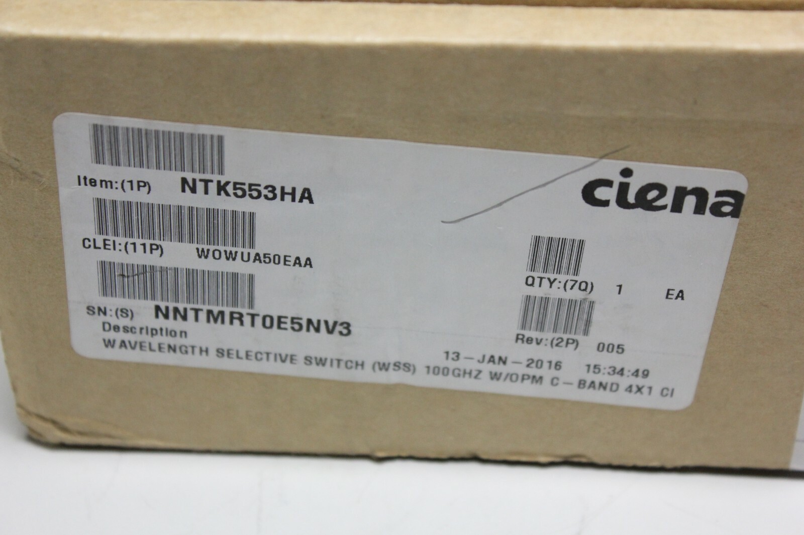 Ciena Bracket Kit Rear Exhaust NTK509JS Rev 003 | eBay