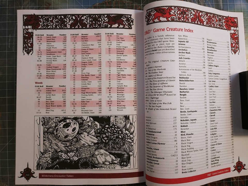 DMR2 Creature Catalog - Dungeons & Dragons - D&D - AD&D | eBay