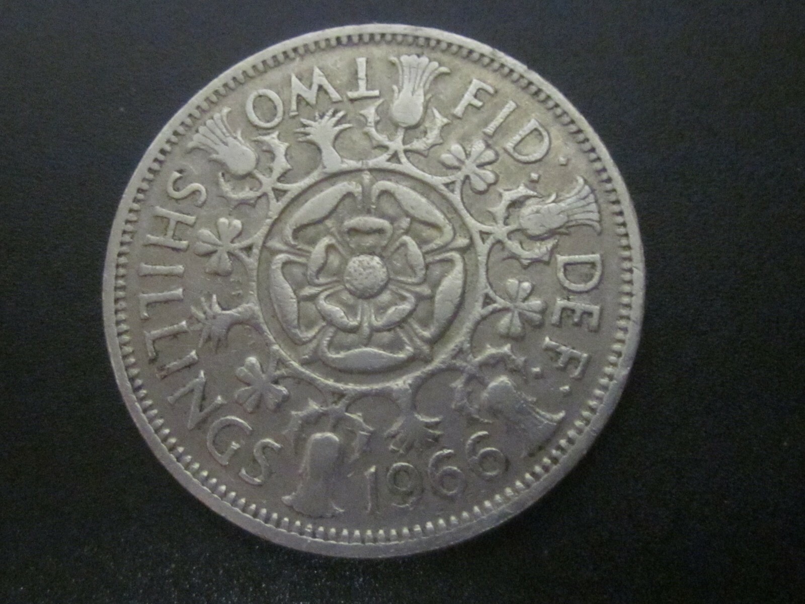 1966 Two Shillings Coin-Regina + Elizabeth,Great Britain | eBay