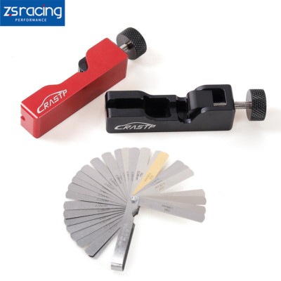 32Blades Metric Feeler Gauge Gap Filler Measuring Tools+ Spark Plug Gap ...