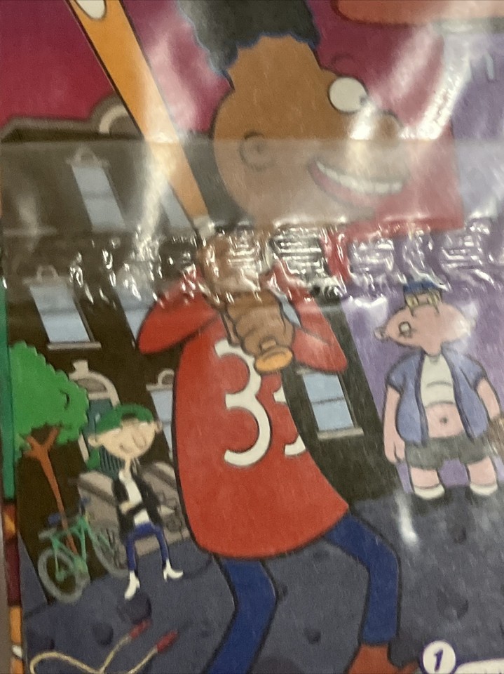 VTG Rare NOS DEAD STOCK 1998 POST NIKOLODEON HEY ARNOLD GAME Cereal Box ...