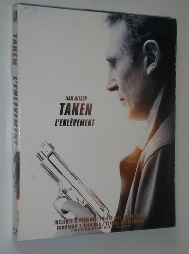 TAKEN: Blu-ray + Rare OOP Slipcover -Liam Neeson 2-disc Extended ...