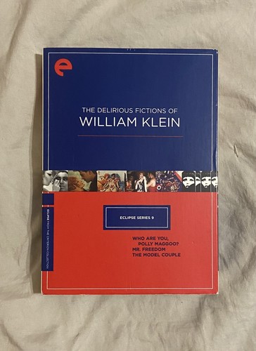 Criterion Collection Eclipse Delirious Fictions Of William Klein 3 Disc ...