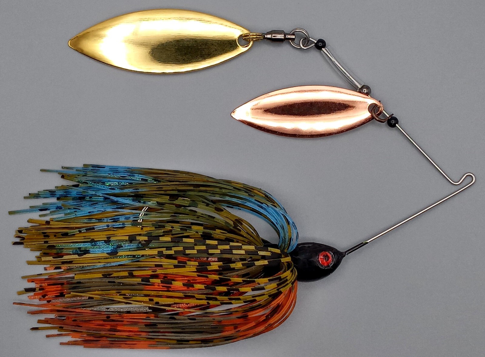 Custom Spinnerbait ~ Bull Bream ~ 1/4 oz Double Willow | eBay