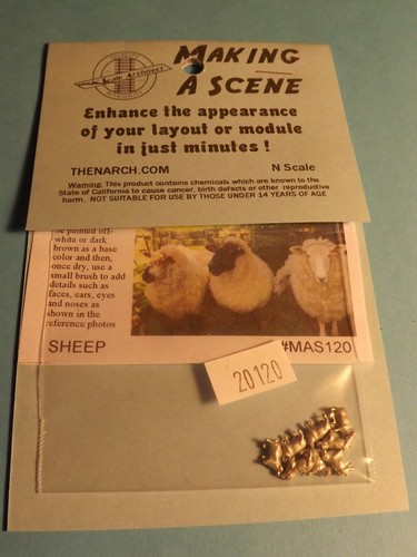 SHEEP (8) by N SCALE ARCHITECT N SCALE 20120 | eBay