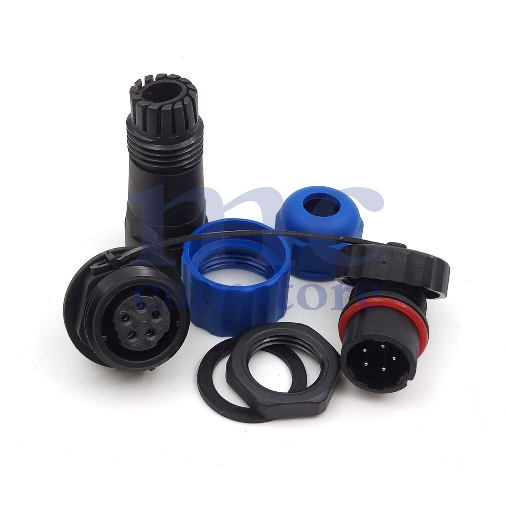 SD16 5A 5 pin Outdoor Waterproof Power connector,Electrical Cable Wire ...