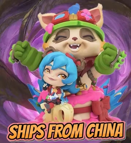 League of Legends Riftbound Teemo Annie Figurine 10th Anniversary TCG ...