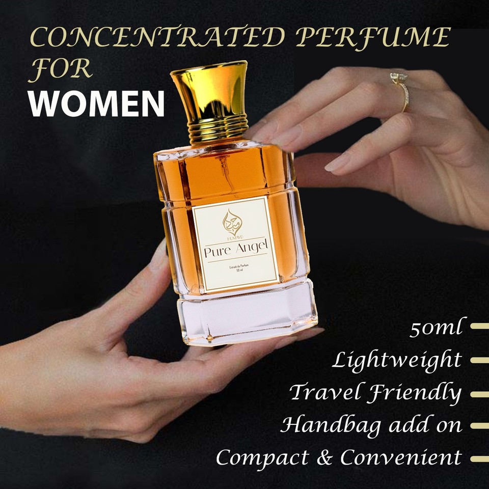 Pure Angel Extrait de Parfum by Humayd 50ml Niche Gourmand Fragrance ...