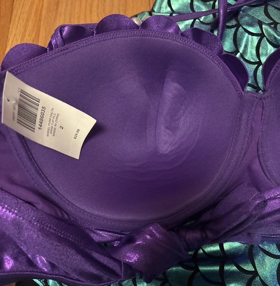 Hot Topic Torrid Disney Ariel The Little Mermaid Halloween Costume ...