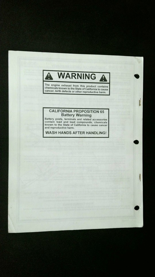 Steiner ZTM320 Zero Turn Mower Owner's Manual - Safe Operation Guide | eBay