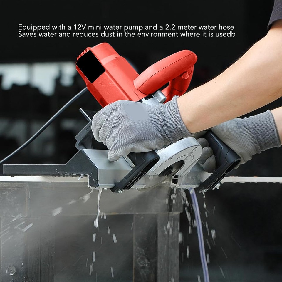 Electric Tile Bevel Cutter, 45 Degree Tile Chamfering Machine with Saw ...