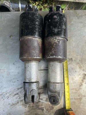 AJS Matchless Rear Shocks Jam Pots | eBay UK