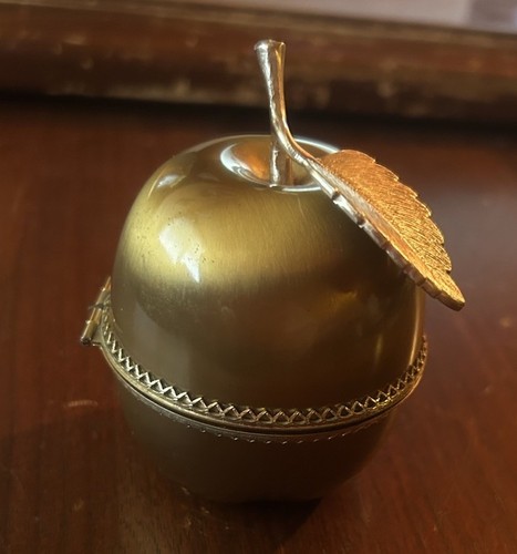 Gold Tone Apple Table Lighter Vintage | eBay