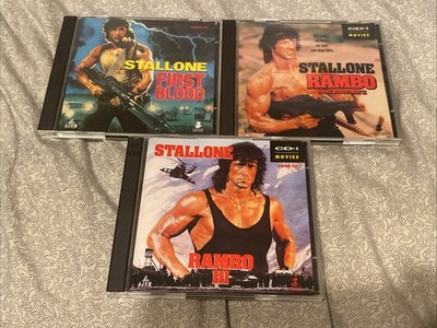 Philips CD-i Movie/VCD Lot Rambo Trilogy I-III | eBay