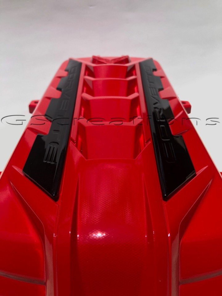 Torch Red Rear Engine Intake Cover For 2020+ C8 LT2 Corvette | eBay