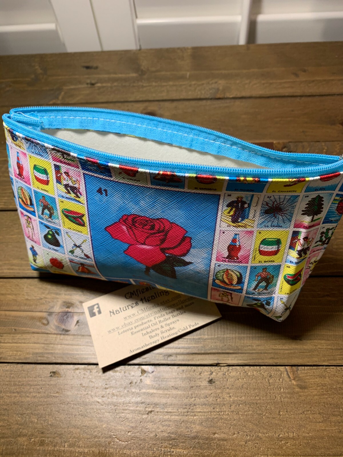 2PC Clutch Wallet Loteria Bag, Zipper Bag NEW, Mexican Bingo Game ...