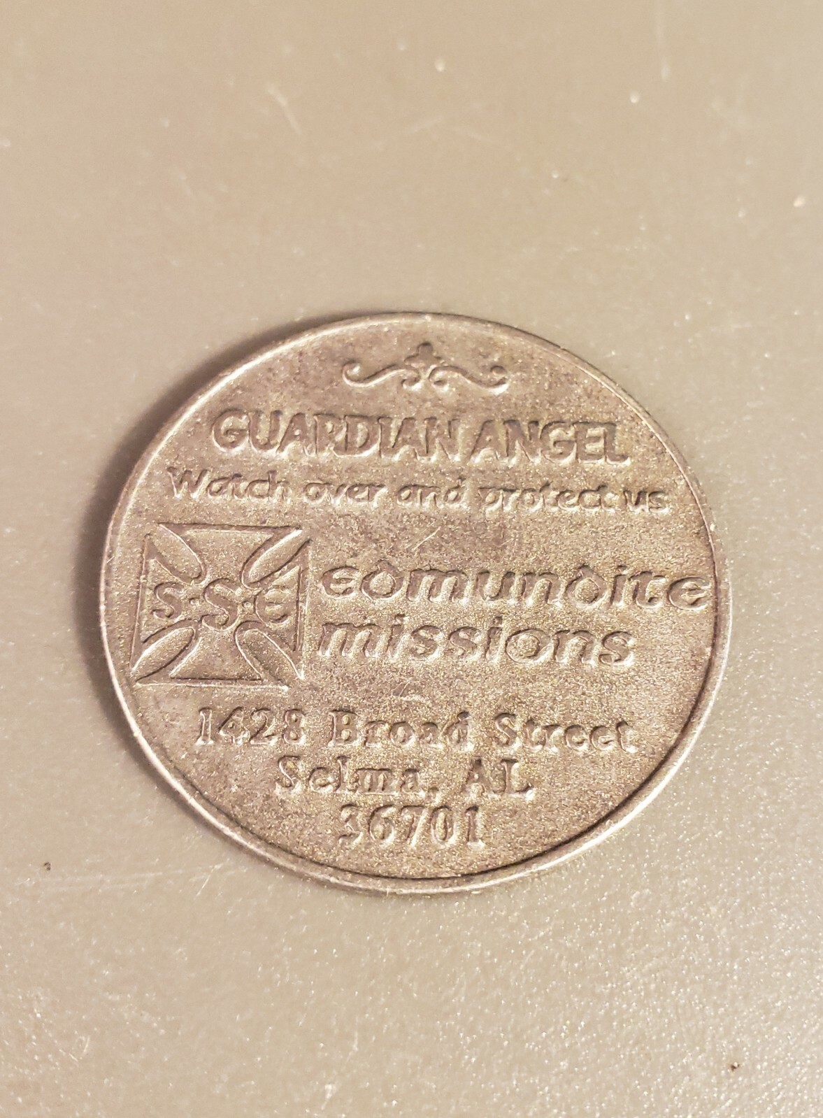 Edmundite Missions Selma Alabama Guardian Angel Coin Token | eBay