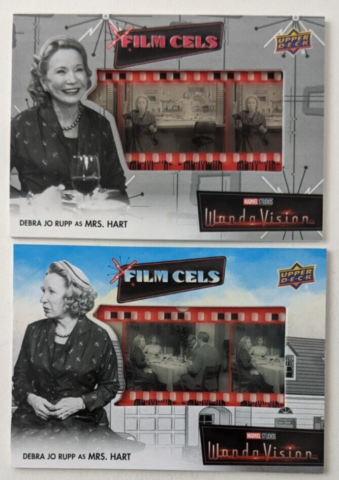 Mrs Hart Debra Jo Rupp WandaVision Film Cels SET 2022 Upper Deck 1950-4 1960-1 | eBay