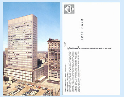 First National Bank Building Minneapolis Minnesota Postcard ...