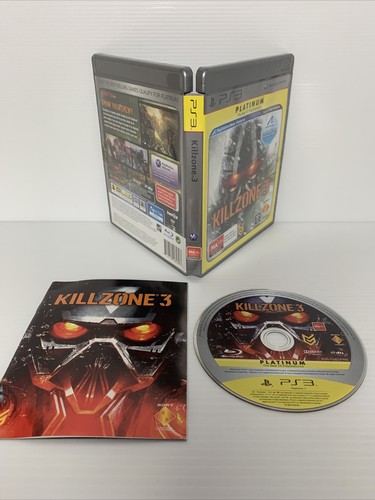 PS3 Kill Zone 3 Game PlayStation 3 PAL With Manual Free Tracked Post ...