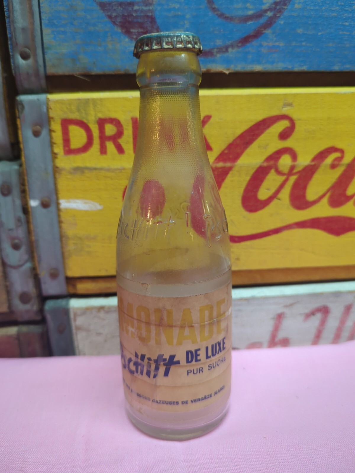 Vintage PscHitt De Luxe Lemonade Bottle | eBay
