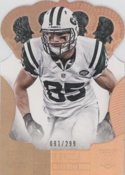2013 Panini Crown Royale - Ryan Spadola #187 Bronze Holo Die-Cut Crown ...