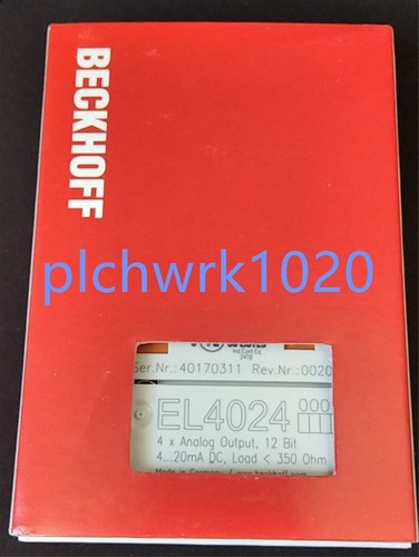 1 PCS NEW IN BOX analog output PLC module EL4024 #A6-43 | eBay