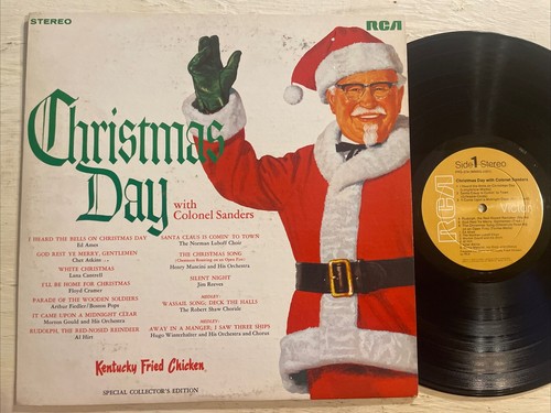 Christmas Day With Colonel Sanders LP RCA V/A KFC Kentucky Fried ...