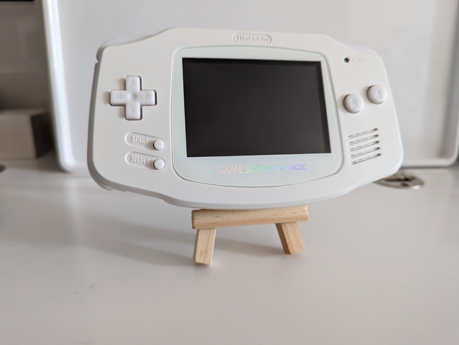 Nintendo Gameboy Advance IPS Laminated Backlit Screen V5 Game Boy White ...