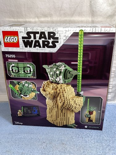 2019 Star Wars Lego 75255 YODA 1771 pc LARGE SET 16" Tall NIB Sealed ...