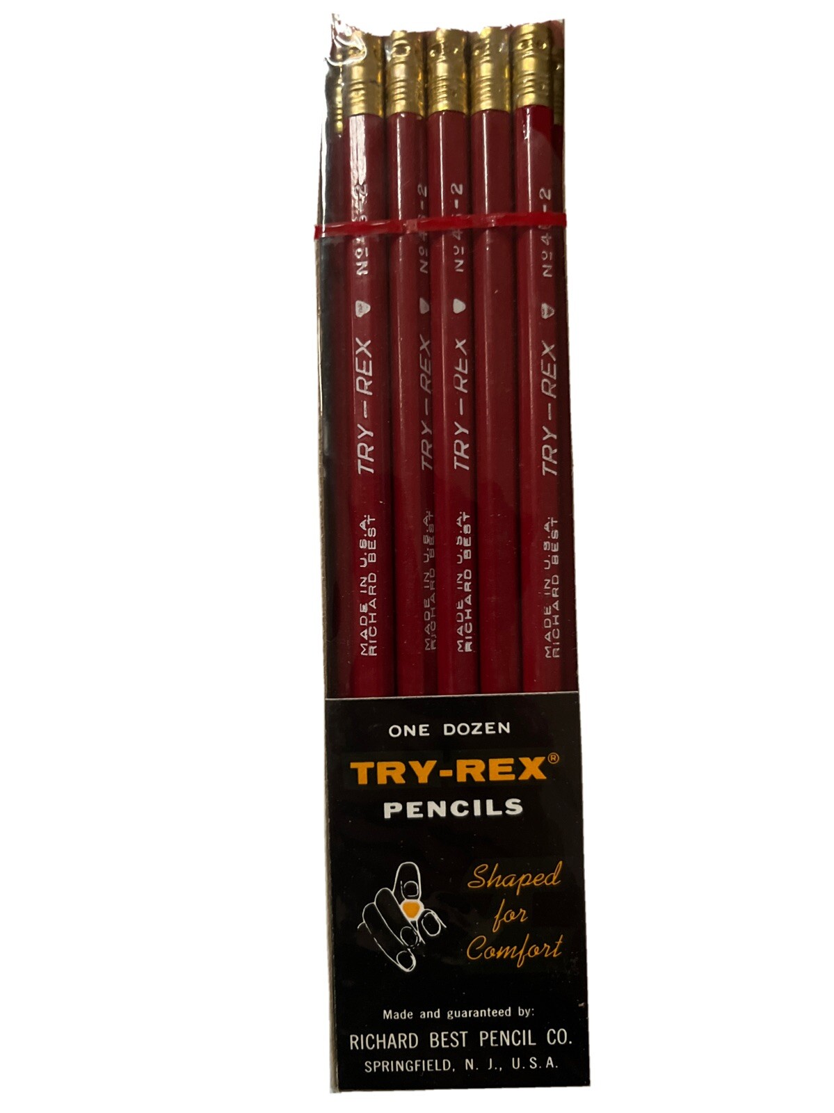 Vintage Richard Best Try-Rex No.46 Soft Pencils USA NOS Pack (12 Per ...