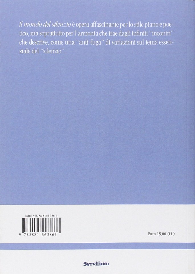 Max Picard J. L. Egger Il mondo del silenzio (Paperback) | eBay