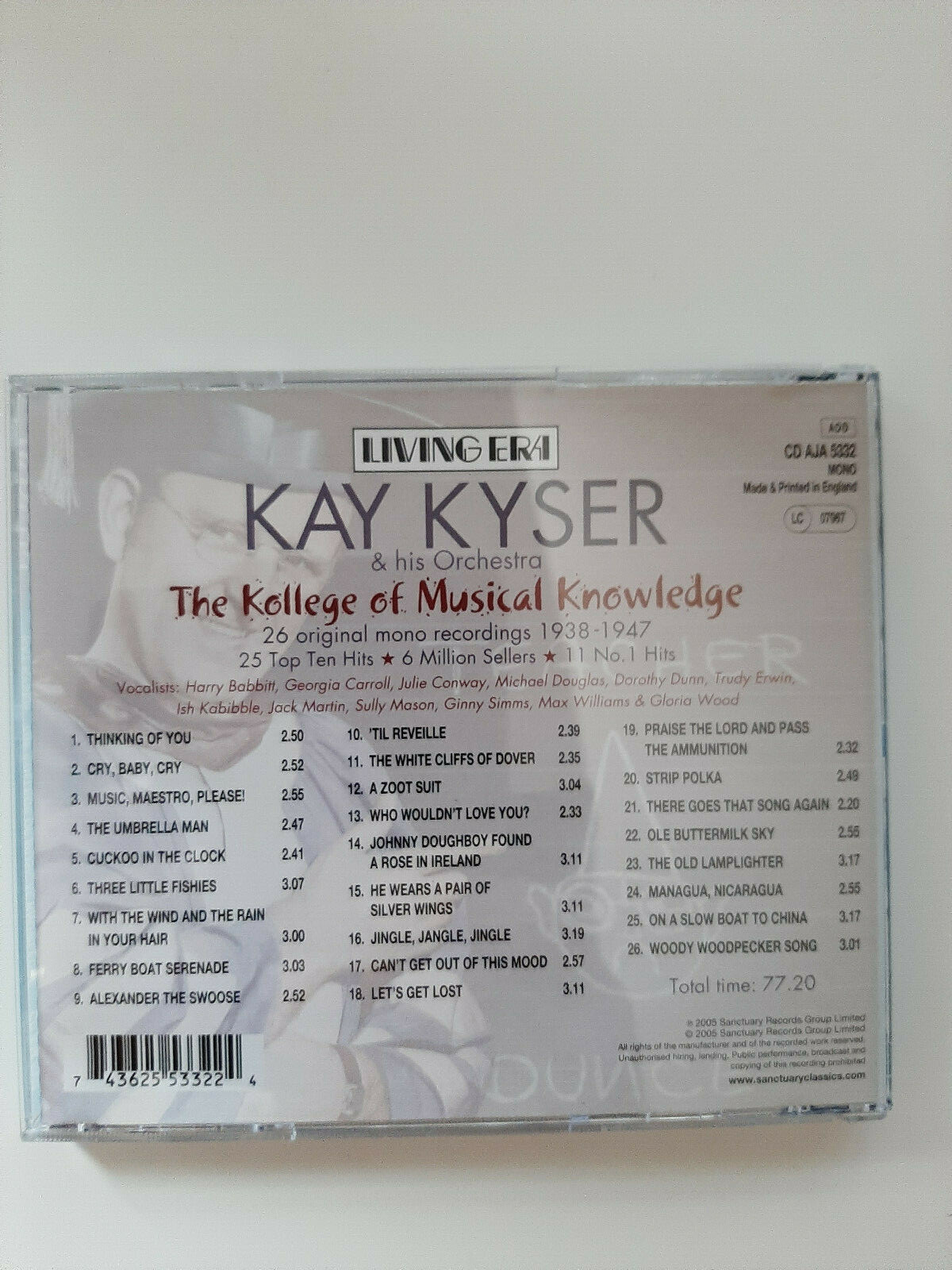 Kay Kyser - Kollege of Musical Knowledge [CD] (2005) Like New | eBay