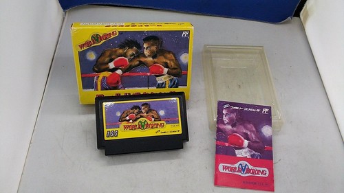 [Used] TSS WORLD BOXING Boxed Nintendo Famicom Software FC from Japan ...