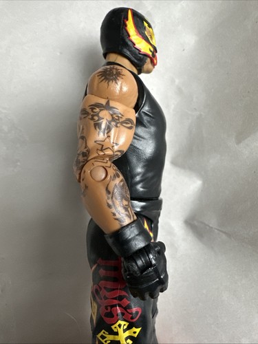 2011 Mattel Rey Mysterio Black Question Mark 7” Wrestling Action Figure ...