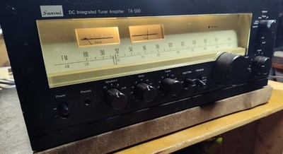 Sansui TA-500 Tuner Amplifier Fully Serviced with Recap of Power Supply ...