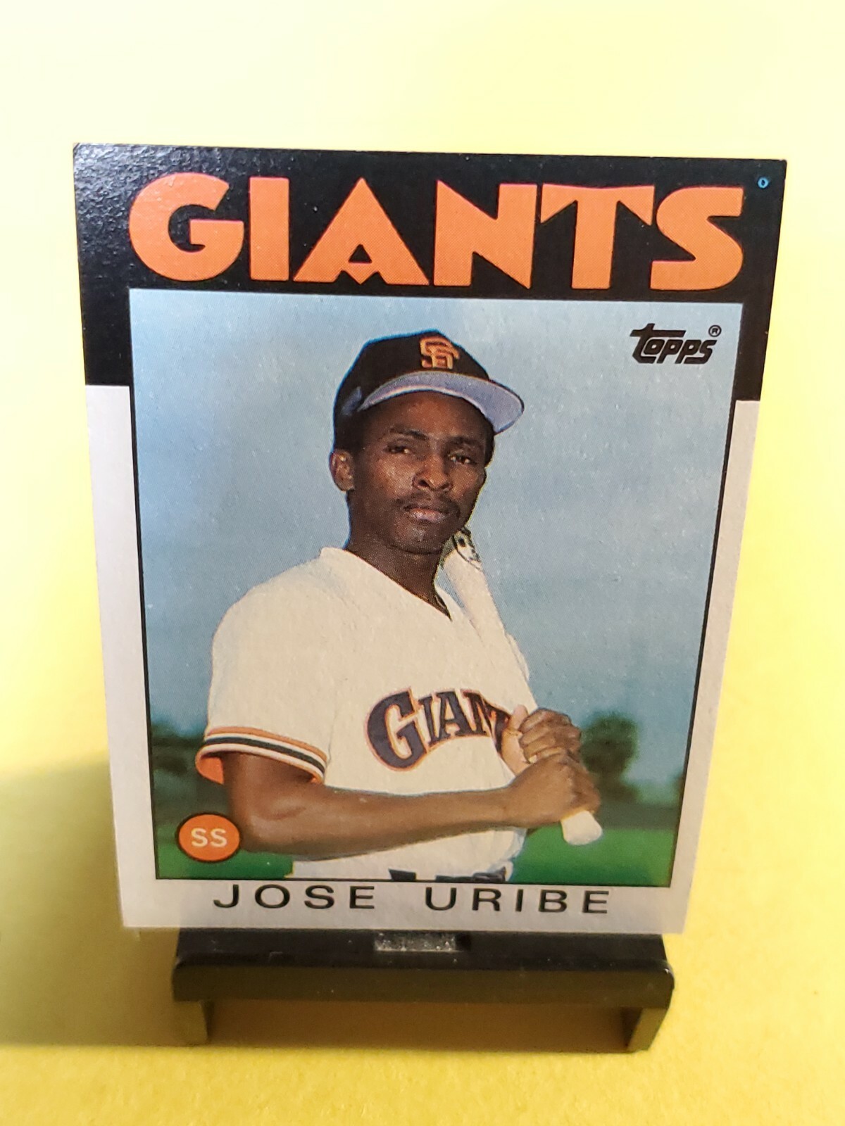 1986 Topps Jose Uribe San Francisco Giants #12 | eBay