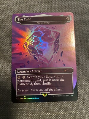 Foil Fortnite Secret Lair The Cube Planar Bridge Magic cards MTG | eBay