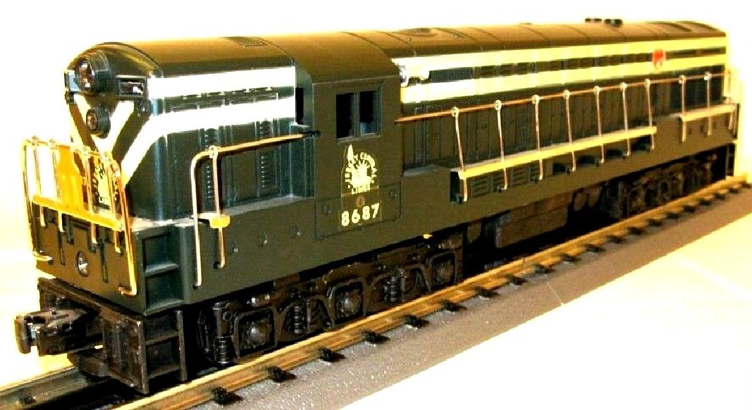 Lionel 8687 CNJ FM Trainmaster w6917 Ext Vision Caboose/NeverOPENED ...