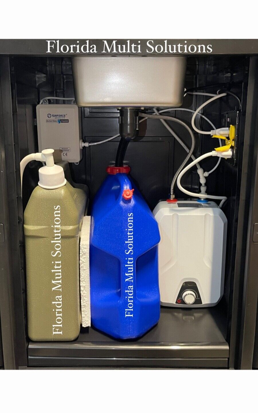 Portable Sink Hand Wash with Hot & Cold Water - NSF Parts 110V (Small ...