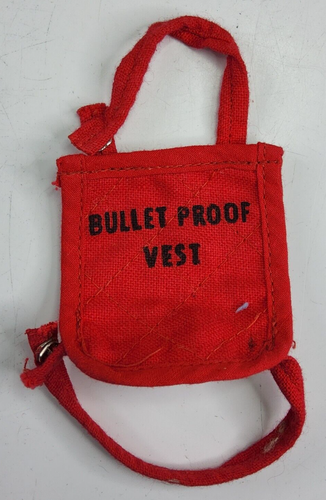 Vintage GI Joe Original Adventure Team Red Bulletproof Vest Secret ...