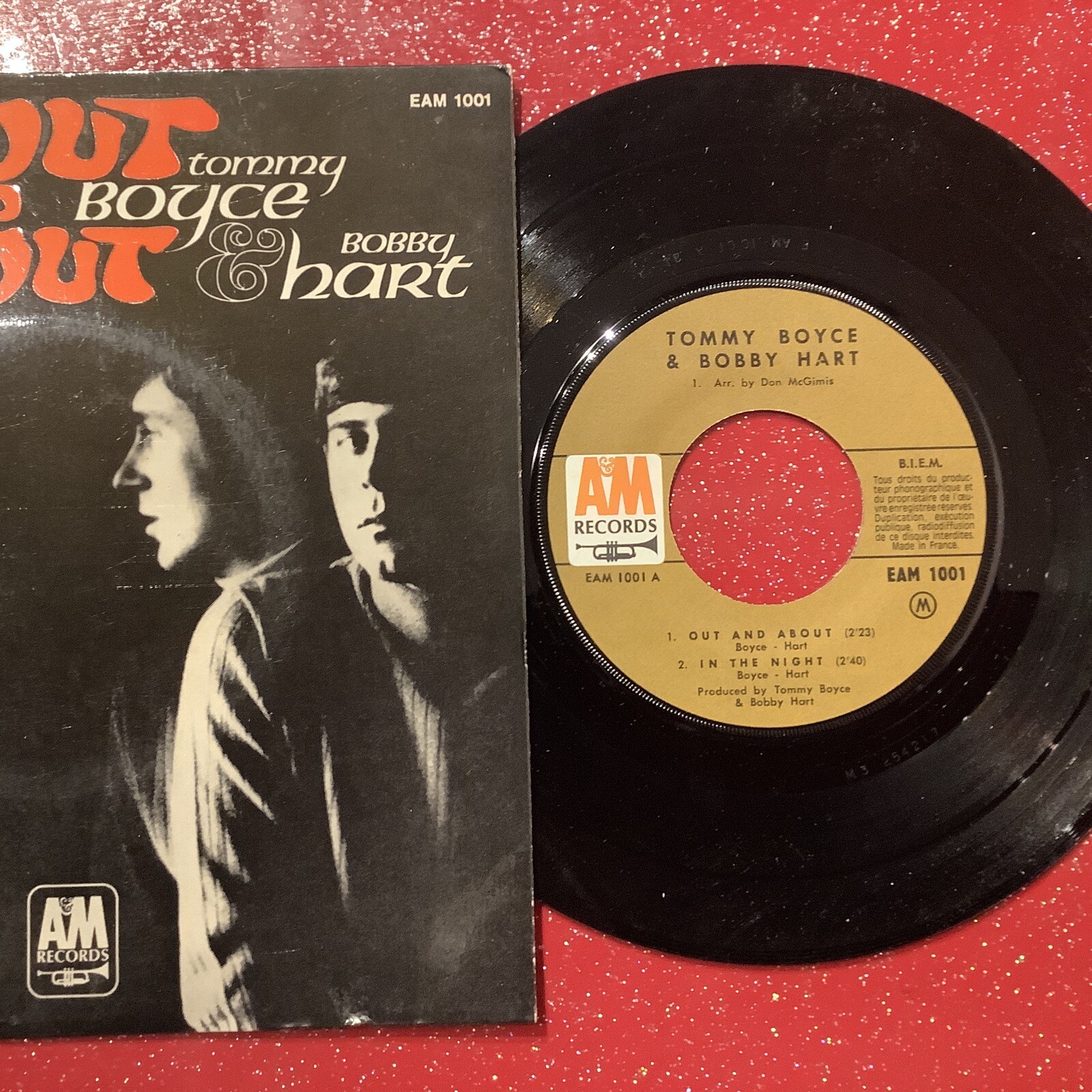 Ep 45T Tommy Boyce &. Bobby Hart EAM 1001 | eBay