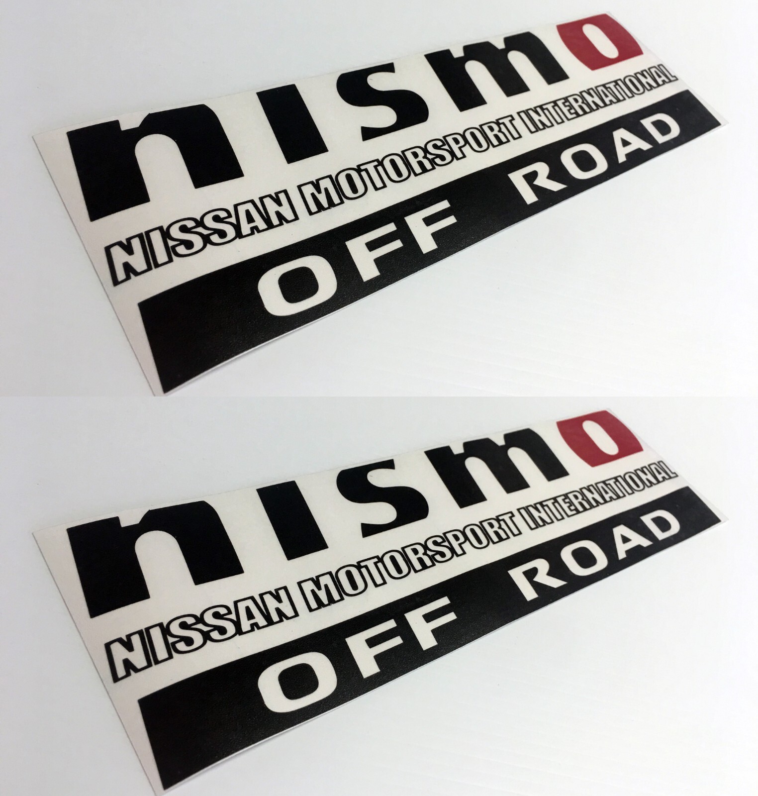 2 NISSAN NISMO OFF ROAD DECAL STICKER EMBLEM 12"X4" VARIOUS COLOR ...