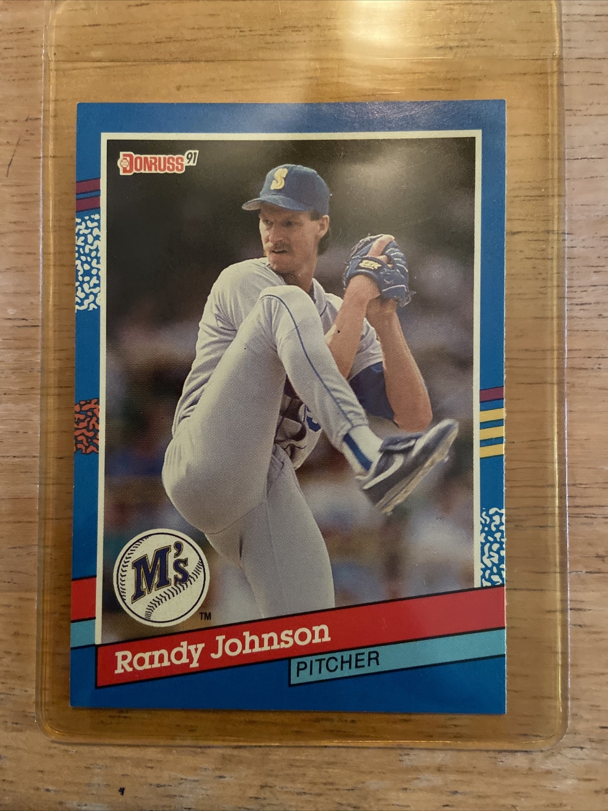 1991 Topps Randy Johnson Seattle Mariners #144 Baseball Card | eBay