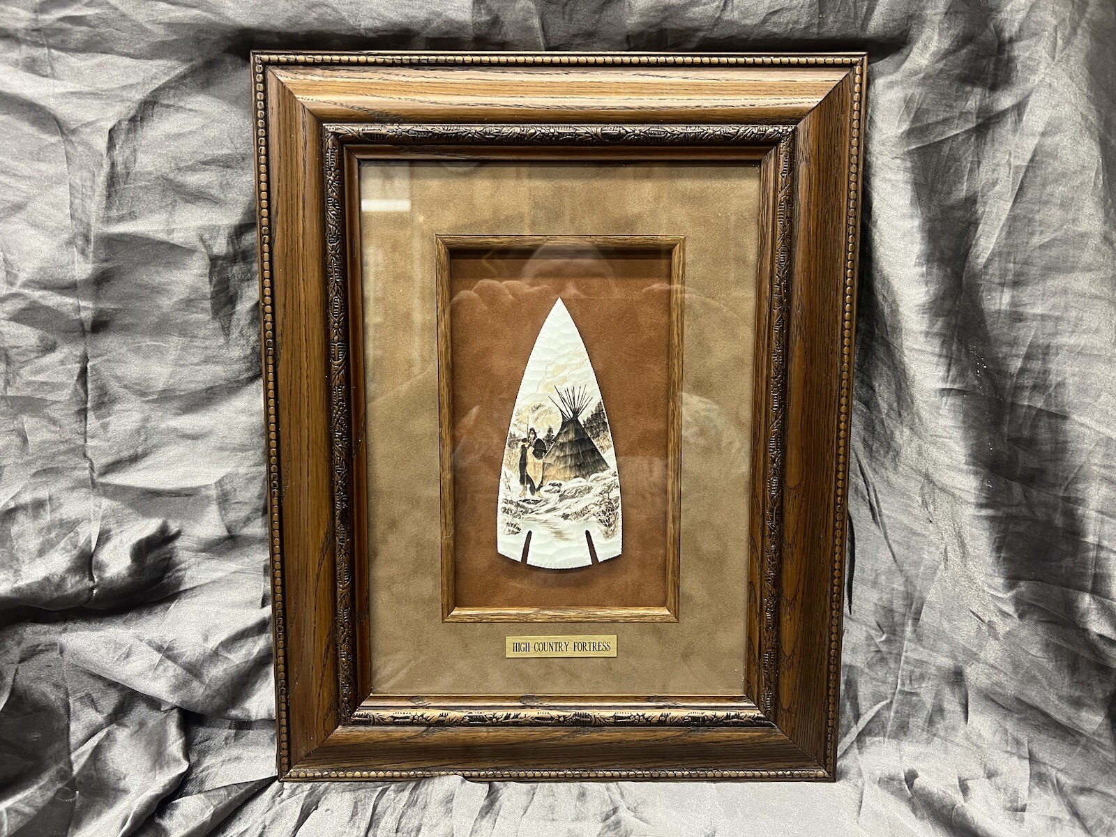 Artistic Citrus Arrowhead Western Art Artifact Native American Indian ...