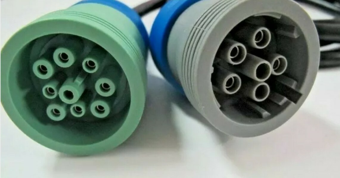 Nexiq USB LINK 402048 Adapter 6 & 9 Pin Y Deutsch Cable 1 M Peterbilt ...