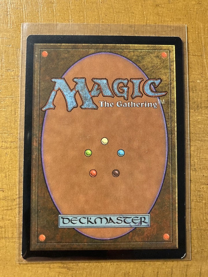 MTG Artist Signed ONCE MORE WITH FEELING Unglued NM RARE T. Nielsen Art ...