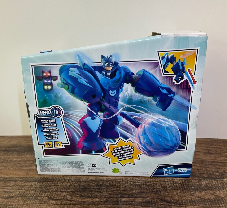 PJ Masks Robo-Catboy Action Figure Robot Preschool Toy with Lights ...