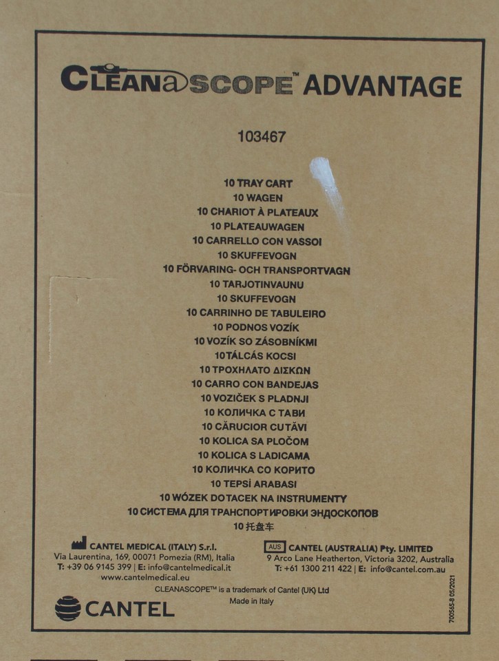 Cantel CleanaScope Advantage 103467 Cart (FA2) | eBay